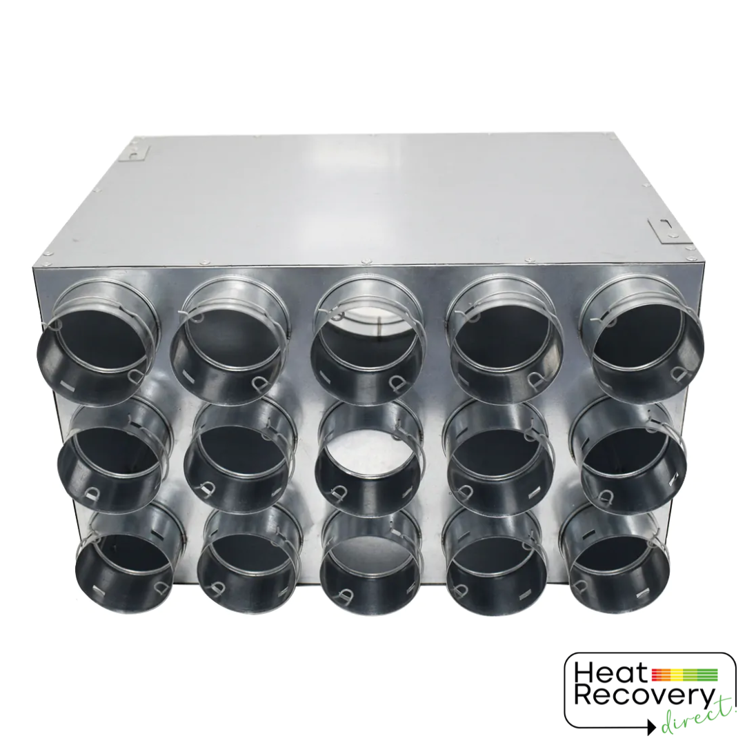 15 Point Rear Entry Distribution box – Heat Recovery Direct